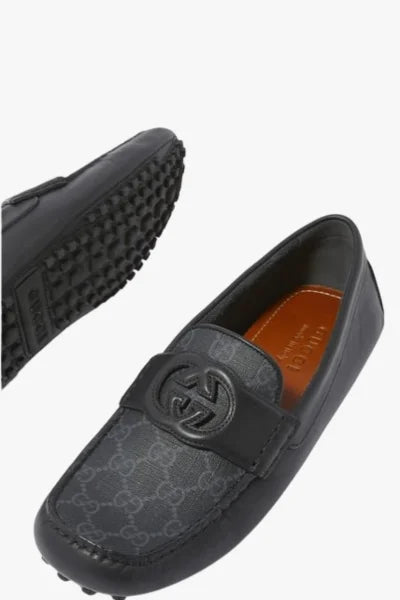 Gucci Interlocking Loafers – Shop now for elegance and comfort.– Swankk.pk